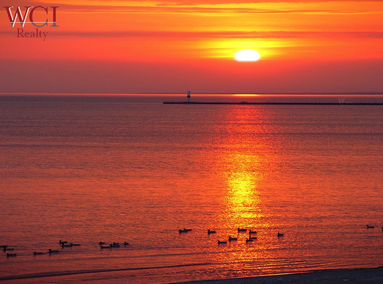 Charlotte Beach Sunrise - View To Pier - Rochester NY Real Estate - My ...